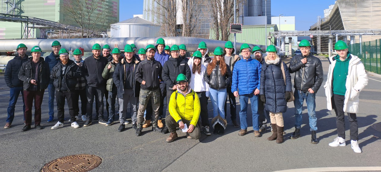 Ausflug zum Kraftwerk Mainz-Wiesbaden - BBS1