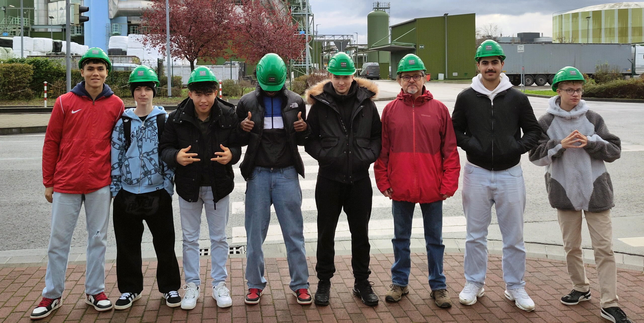 Die BBS 1 zu Besuch bei den Kraftwerken Mainz Wiesbaden (KMW) - BBS1